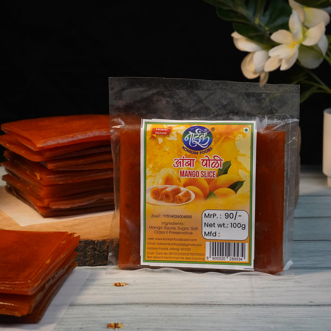Hapus Amba Poli - Alphanso Mango poli – Konkan Foods